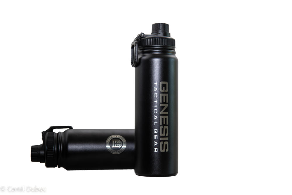 Stainless Steel Double Walled Water Bottle – Genesis Tactical Gear